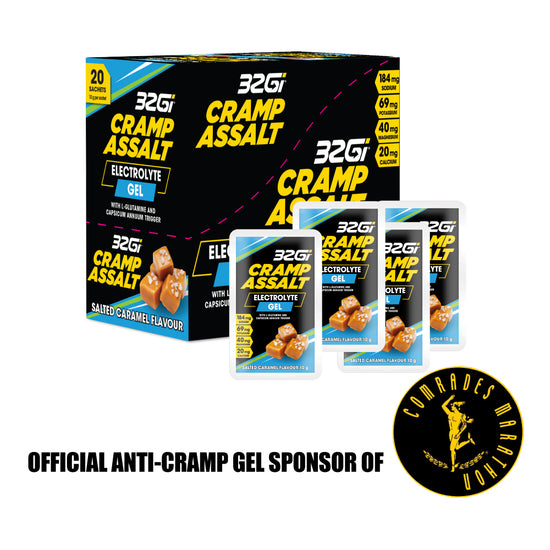 Cramp Assalt - Anti-Cramp & Electrolyte Gel – 32Gi South Africa