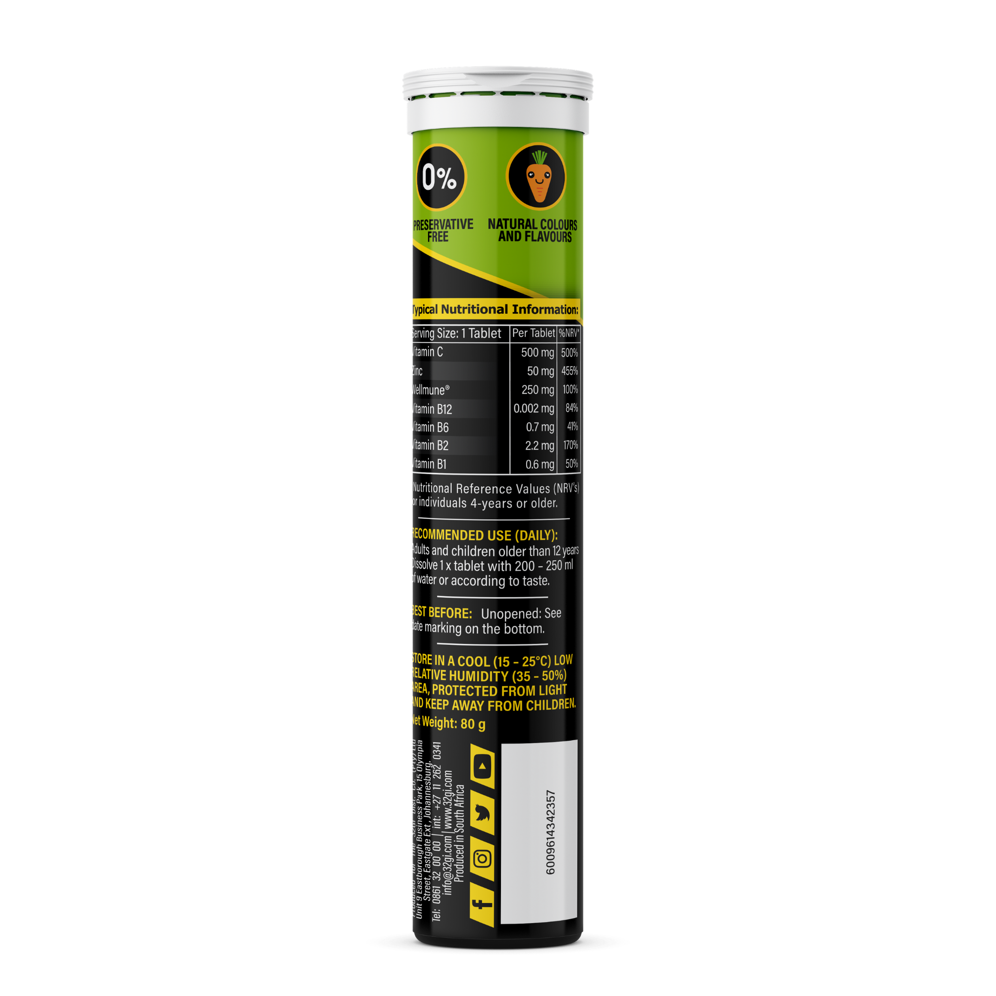 Immunize - 24/7 Immune Strengthening & Energy Boosting – 32Gi South Africa
